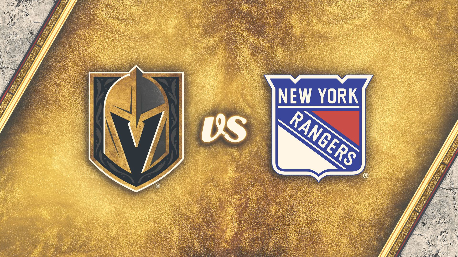 12/7 at 3:30pm PST - Golden Knights at Rangers